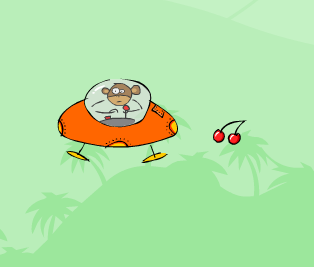 Monkey Lander - TrueGames.com